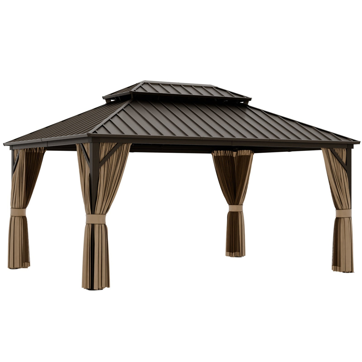 12x16 Hardtop Gazebo_GB01-192MW – Eagle Peak Custom Canopy Tent