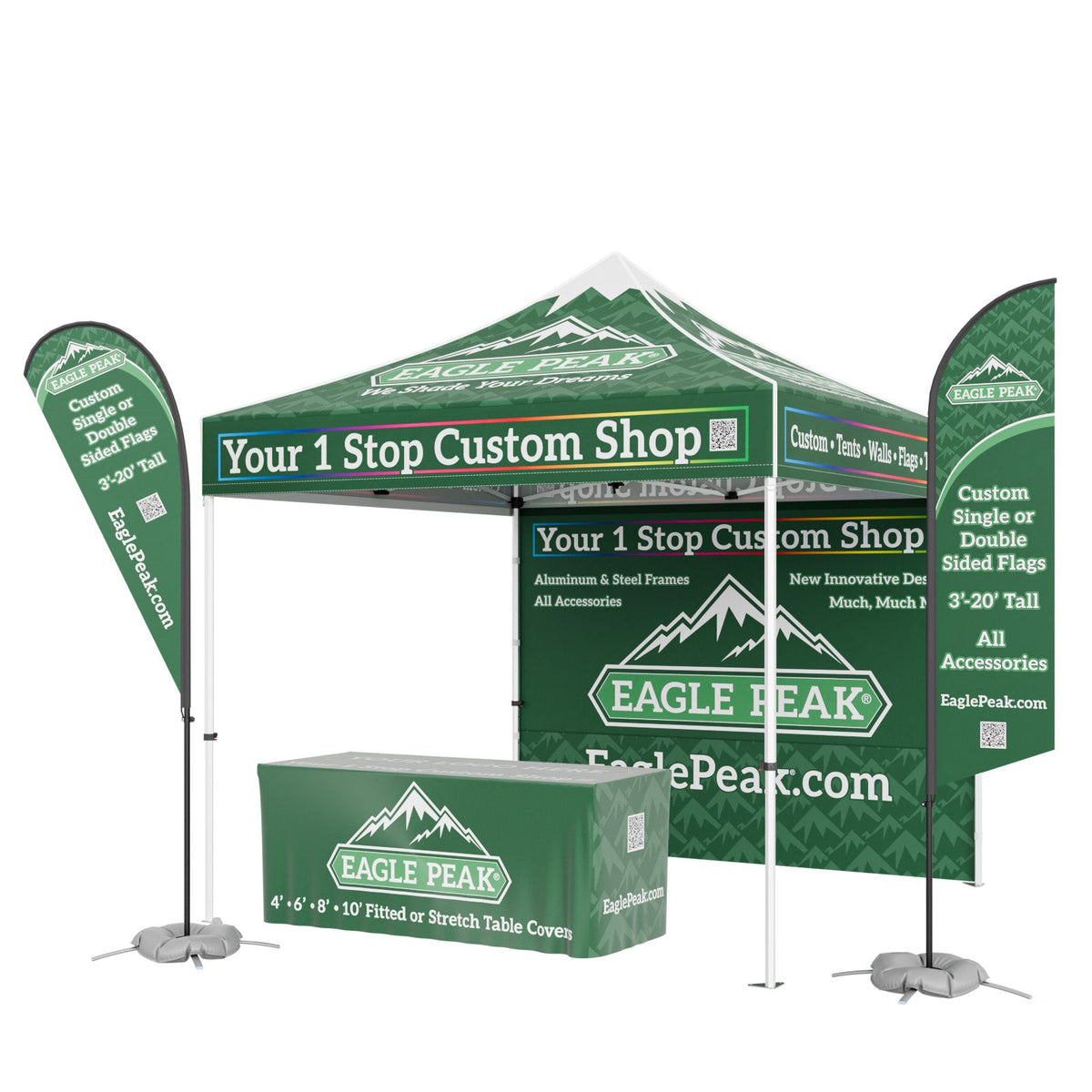 Custom Canopy Tents & Accessories – Eagle Peak Canopy and Outdoor Products
