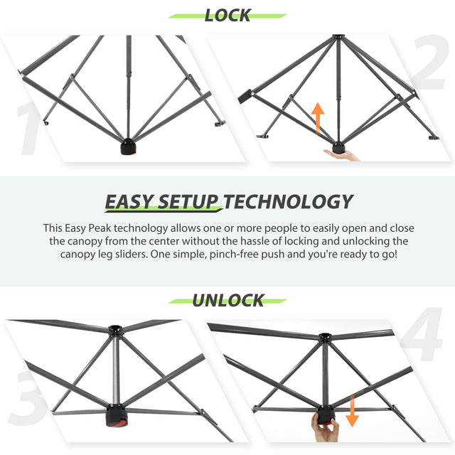 13x13 Straight Leg Pop Up Canopy Tent – Eagle Peak Custom Canopy Tent