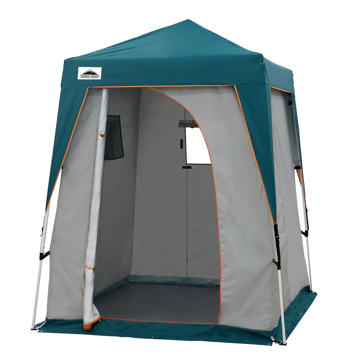6x6 Pop Up Privacy Tent with Ground Mat – Eagle Peak