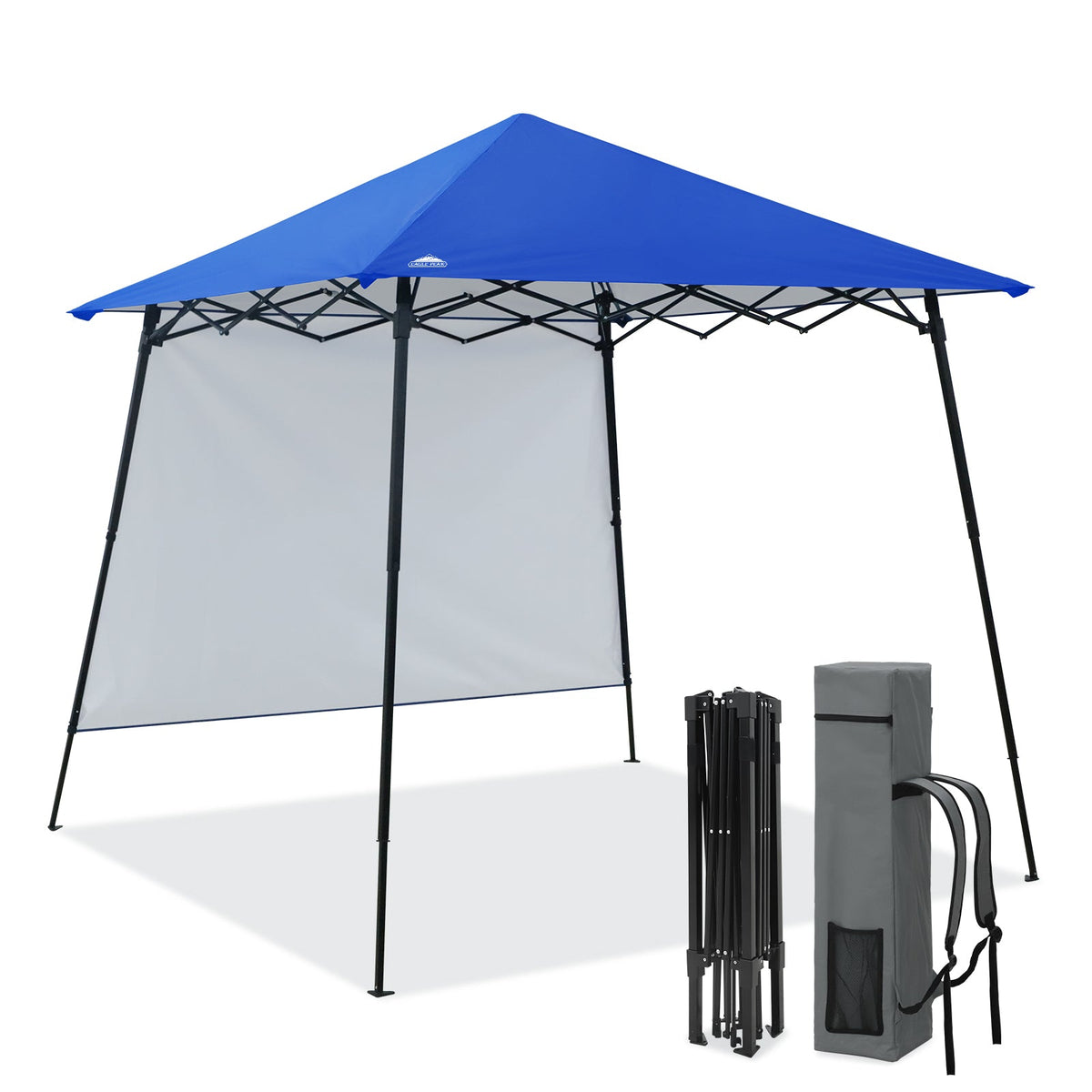 8x8 Pop Up Canopy Tent with Extended Eaves & Sidewall – Eagle Peak