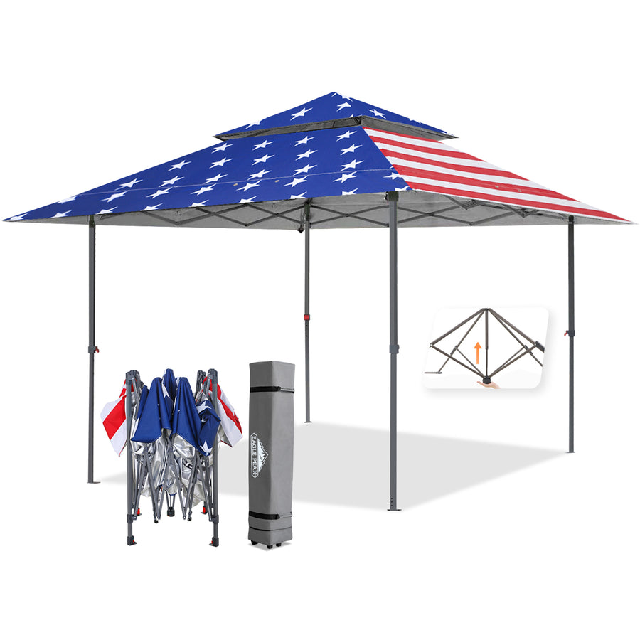 EAGLE PEAK 13x13 Straight Leg Pop Up Canopy Tent – Eagle Peak Canopy ...