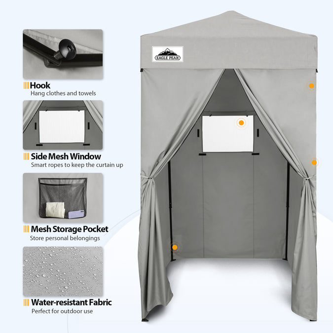 Flex Ultra Compact 4x4 Pop Up Changing Room Canopy – Eagle Peak Custom ...