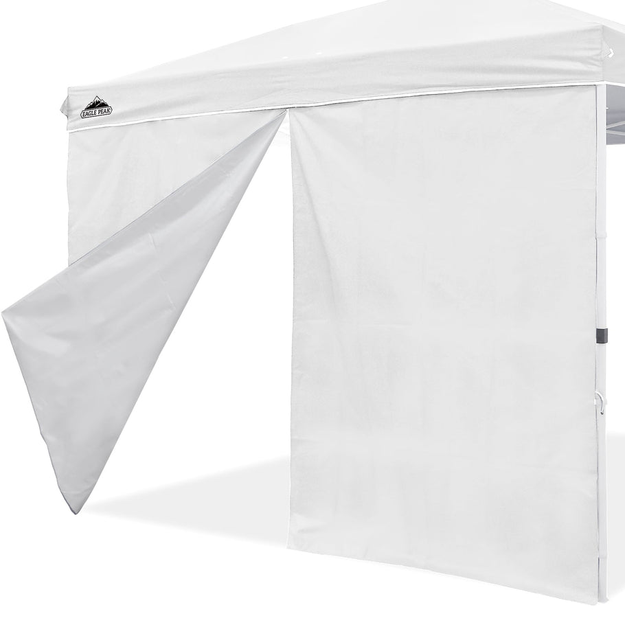 Entry Wall Panel with Zipper for 10x10 Straight Leg Canopy only, 1 Sid ...