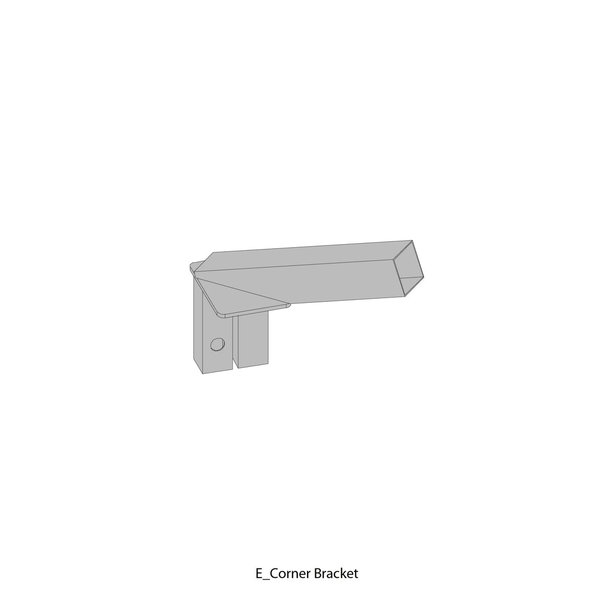 GF64MN-Part E Corner Bracket – Eagle Peak