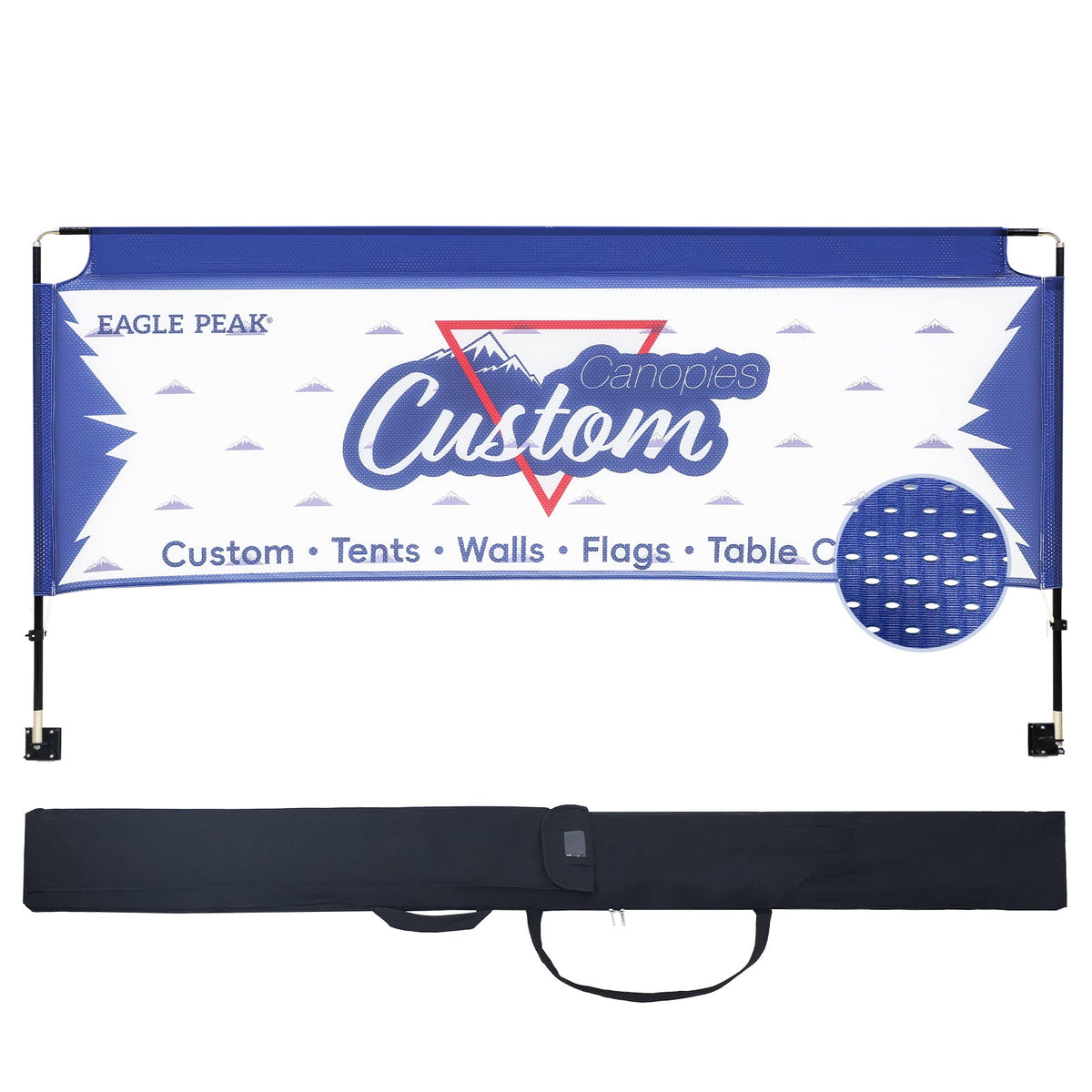 Sky Marquee Customized Banner for 10x10 Pop Up Canopy, Personalized Ba ...