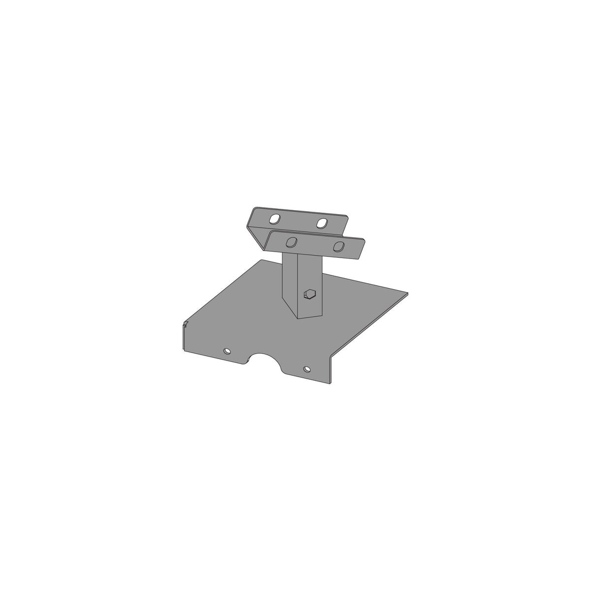 WGD120SN-Part I Connector for Bevel Beam – Eagle Peak Custom Canopy Tent